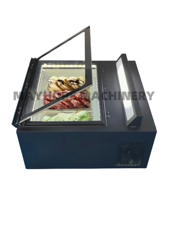 Italian Ice Cream Cart With Freezer For Malaysia - Buy Display Freezer ...