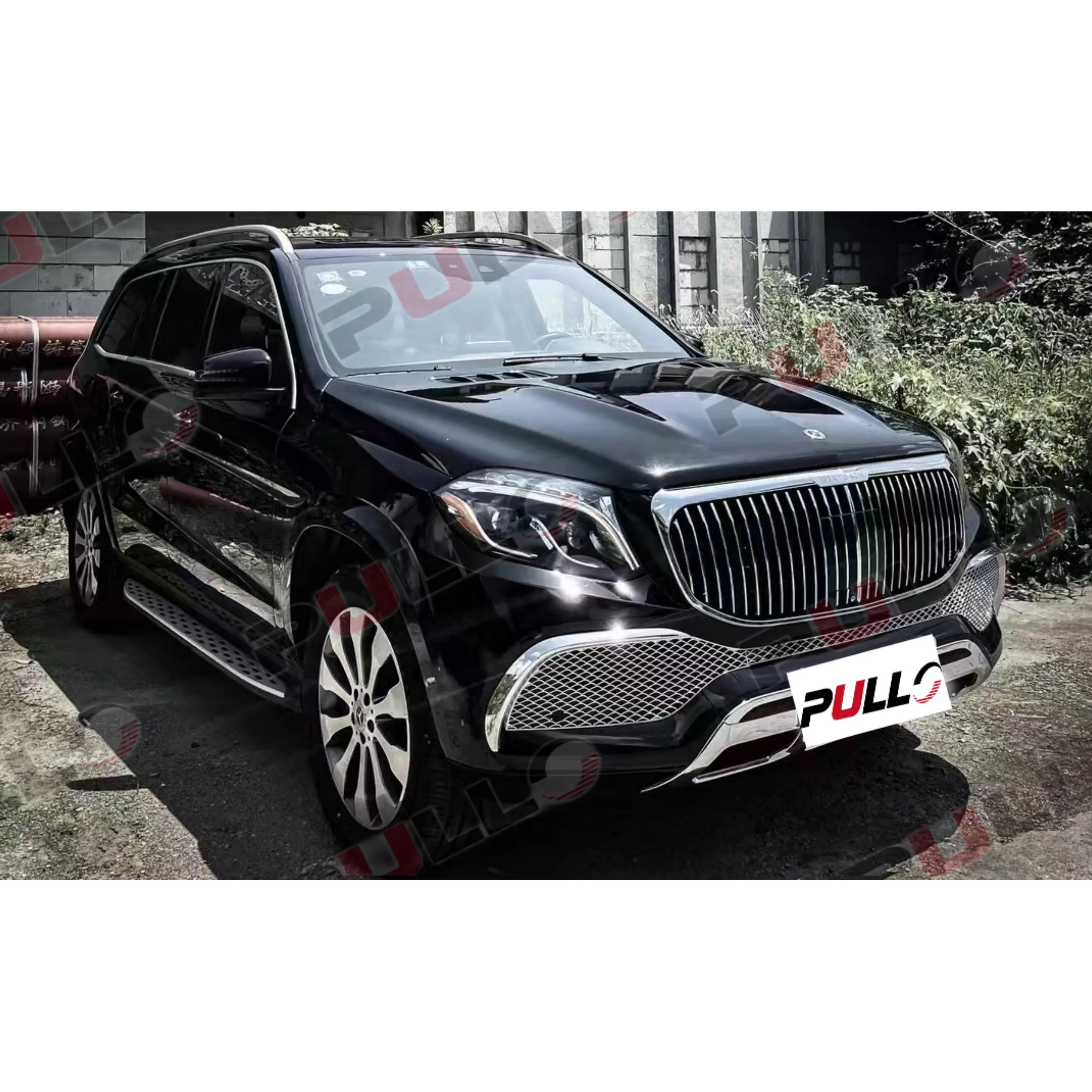 New arrival body kit for Benz GLS X166 16-19 upgrade to Maybach model ...
