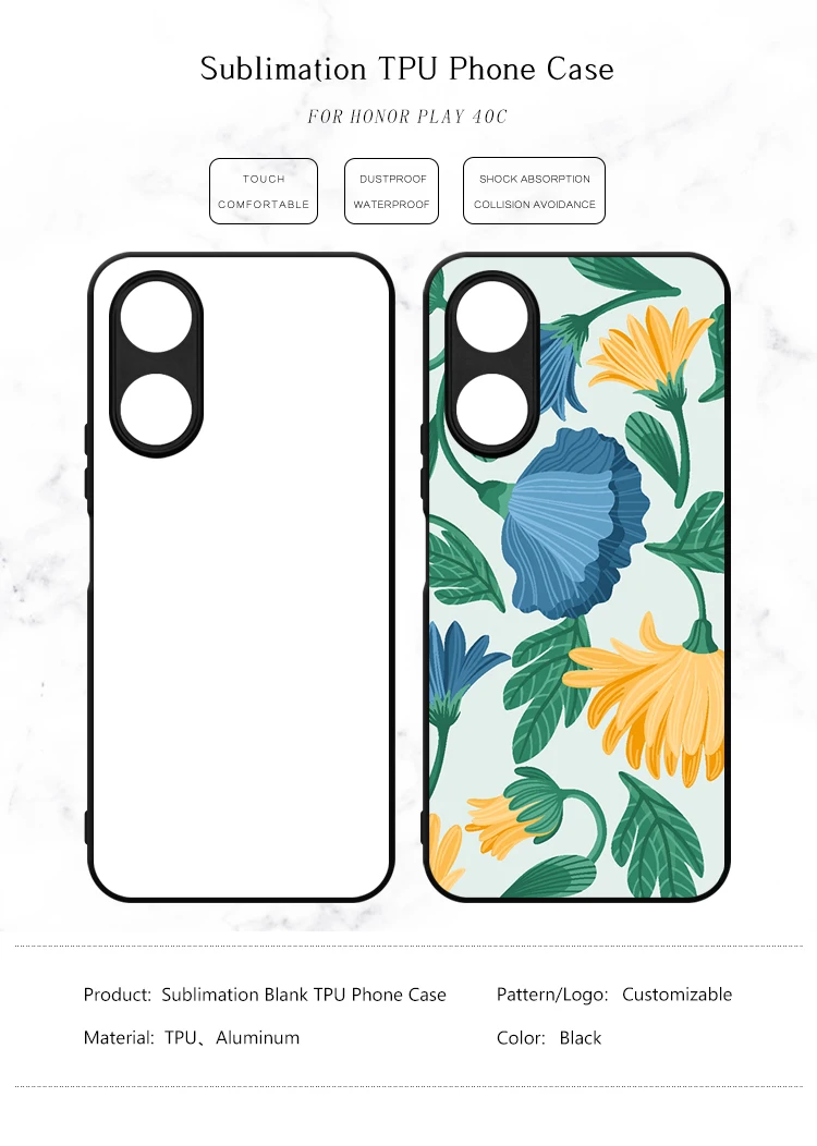 Custom Blank Tpu 2d Sublimation Mobile Phone Cases Cover Shell For ...