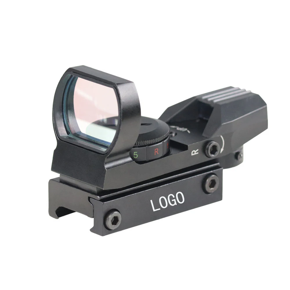 HD101 Red Dot Sight Red Green Dot Sight Reflex Sight 4 Reticle Optical ...