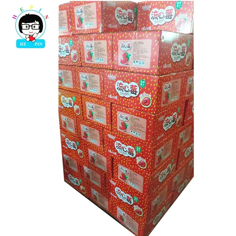 Strawberry Shape Gummy Candies Strawberry Flavor Gummy Filled ...