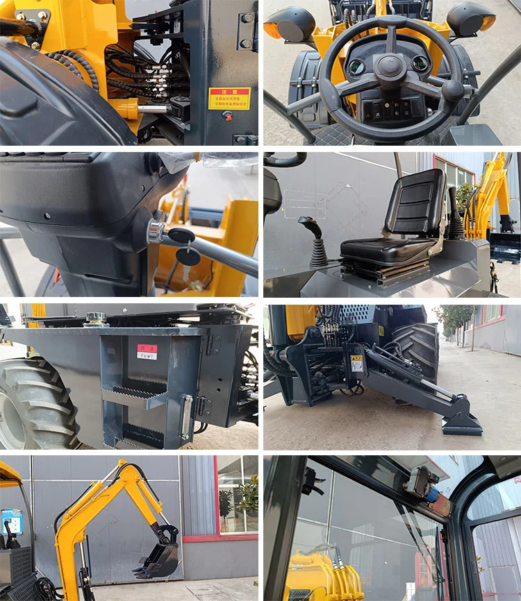 Mini Front End Loader - High Load Moment & Versatility