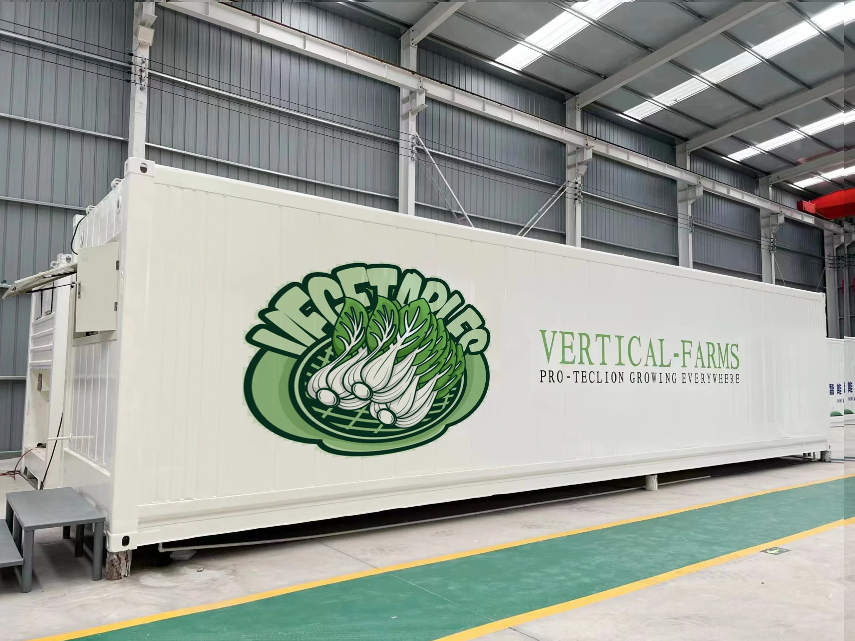 Skyplant Smart Farm Grow Hydroponic Vertical Farming System 40ft ...