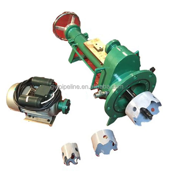 Electric Drive Hot Tapping Machine for Water Mains - PN10 PN16