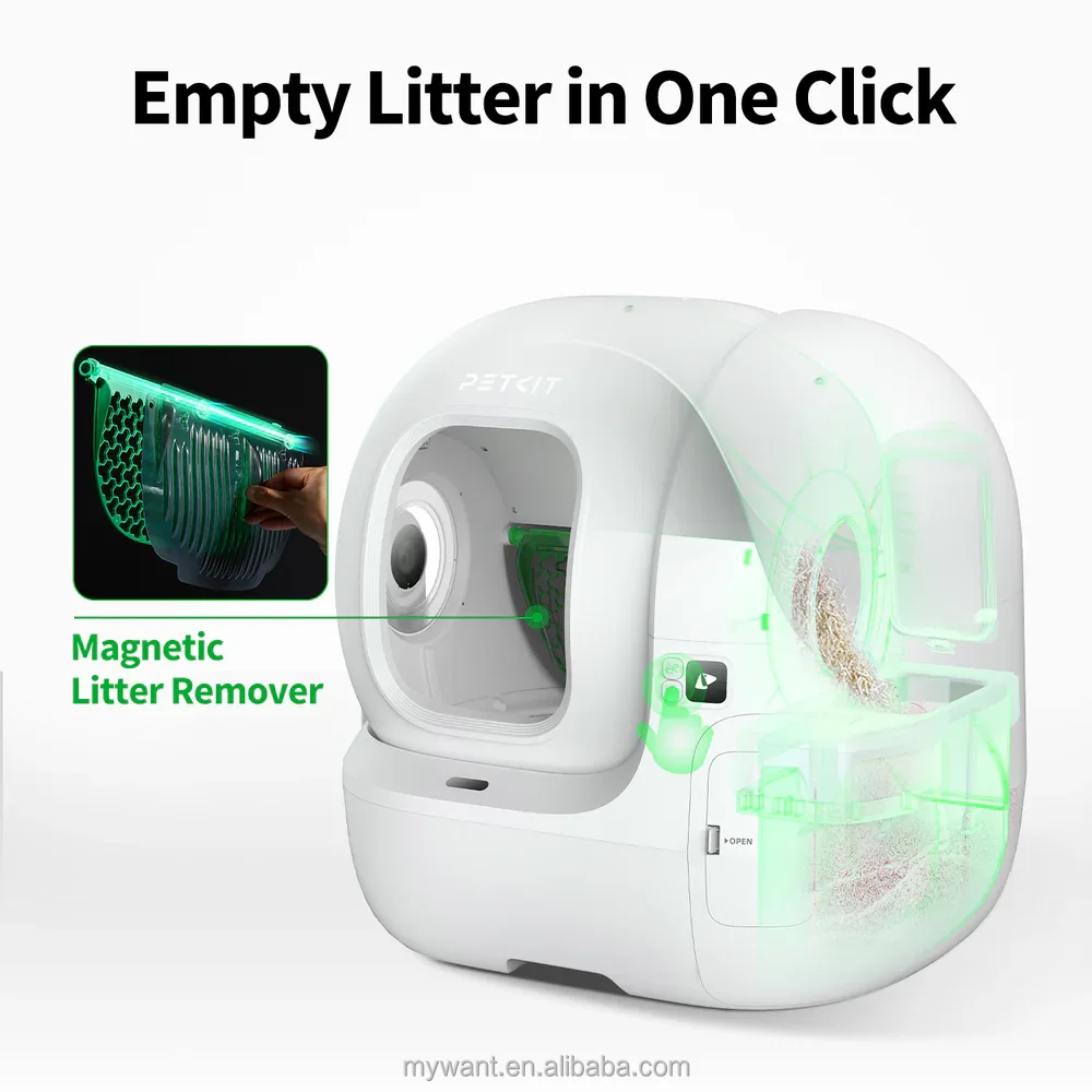 PETKIT PUROBOT MAX PRO - Smart Cat Litter Box with Ai-camera