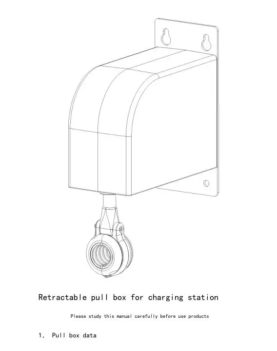Evocharge Universal Cable Retractor for Secure EV Charging