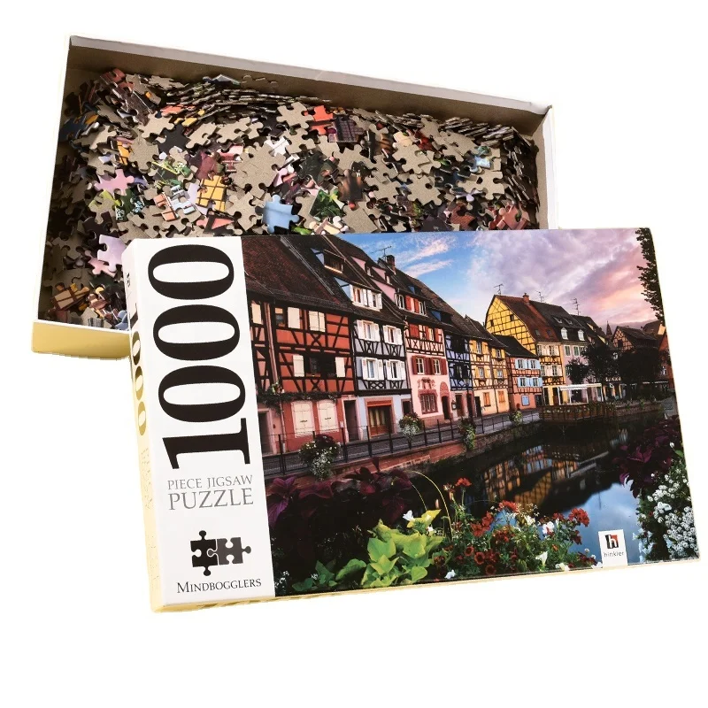China Supplier Customize Design Child Paper Jigsaw Puzzle 1000 Pieces ...