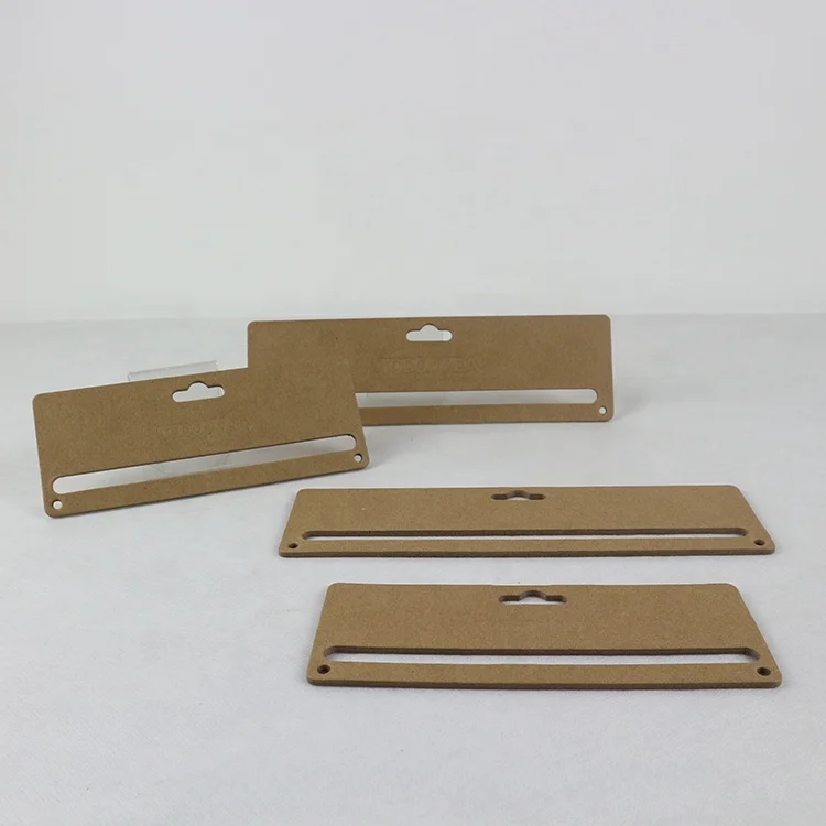 Eco-Friendly Custom Cardboard Scarf Hangers for Recycling & OEM