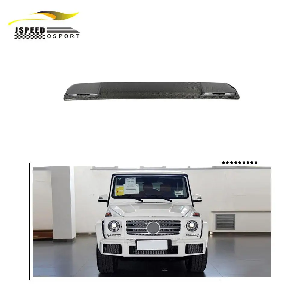 JCSPORTLINE Carbon Rear Roof Spoiler for Mercedes Benz G-CLASS W463 G500 G550 G55 G63 G65 AMG ...