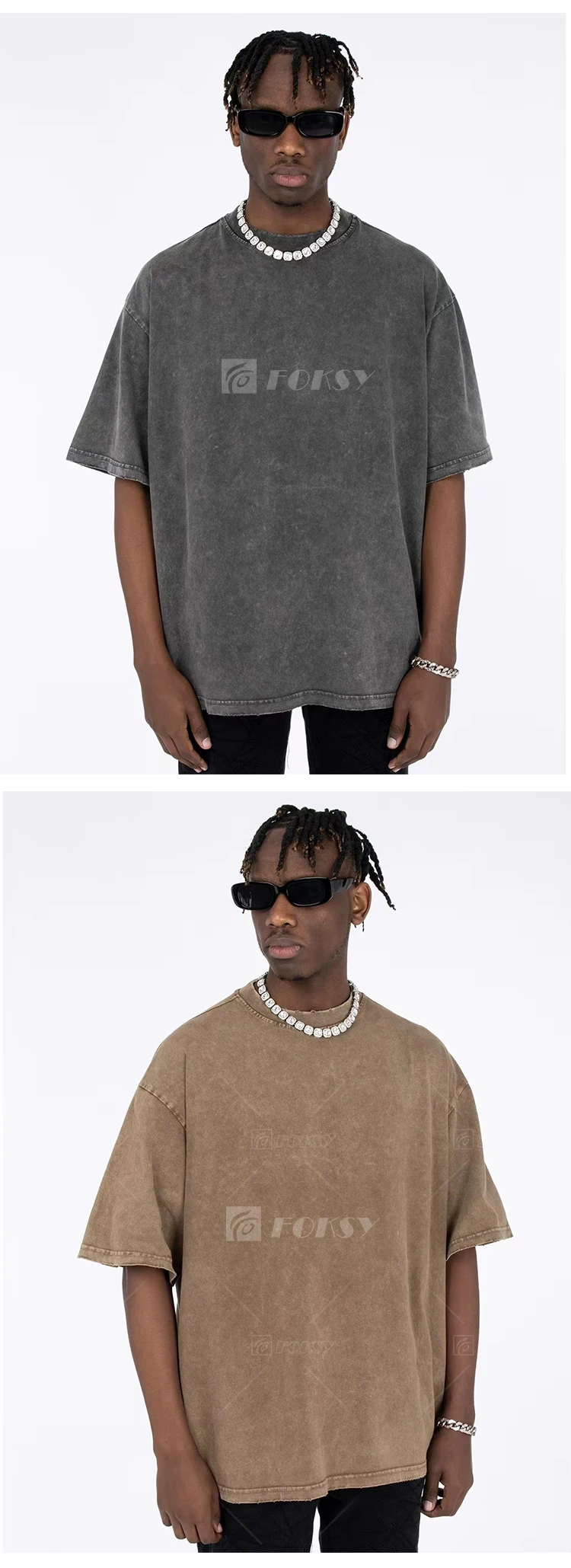 Oversized Men Acid Wash T Shirt For Men 100 Cotton Unisex Acid Wash