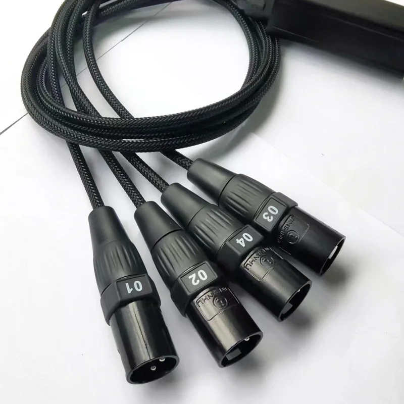Dual XLR Female 8\" Adapter Converter Extension Cable RJ45 Female/Male Audio Application Wire ...