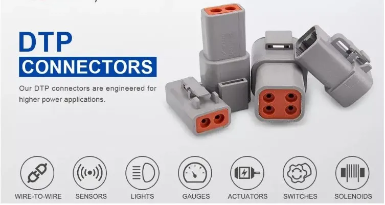 Deutsch DTP Connector Kit - Reliable 4 Pin Terminal Connectors