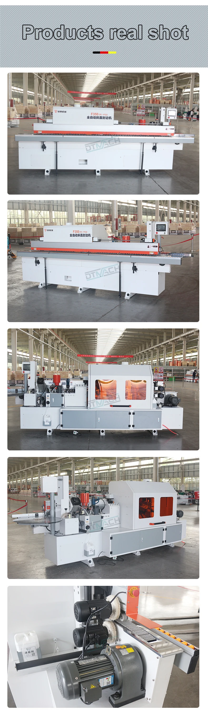 Dtmach Full Automatic 45 Degree Bevel Incline And Straight Edge Banding ...