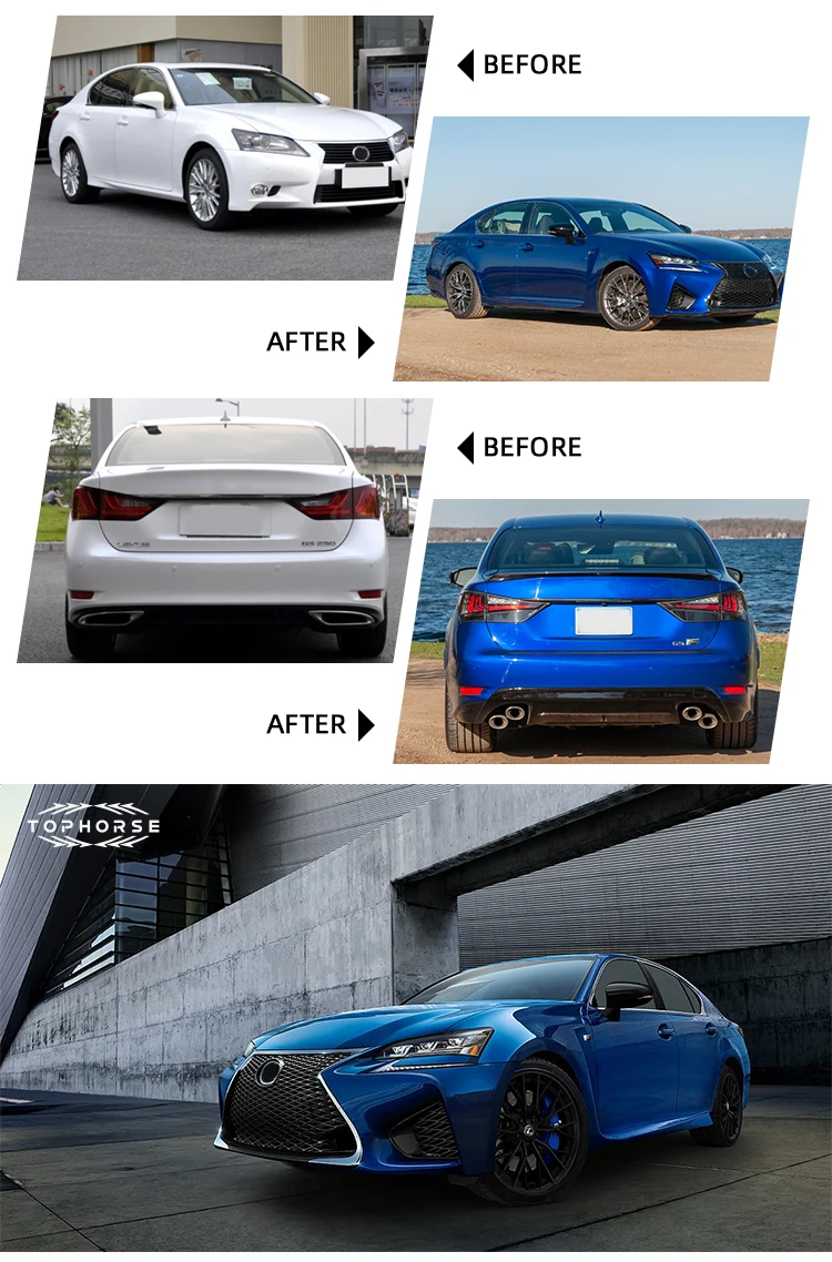 2012-2015 Upgrade Body Kit for Lexus GS300/350 F-Sport Bumper Grille