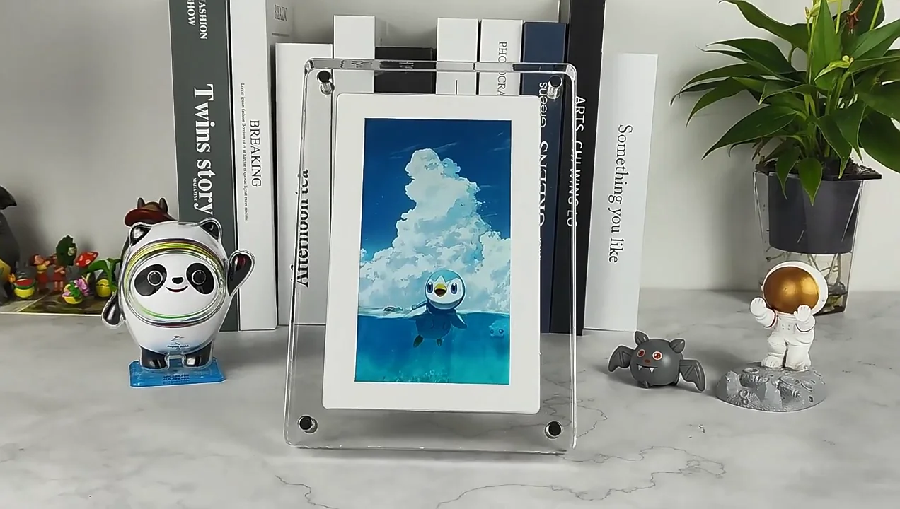 Clear Crystal Video Infinite Objects Marco Foto Bateria Lcd 7 Pulgadas ...