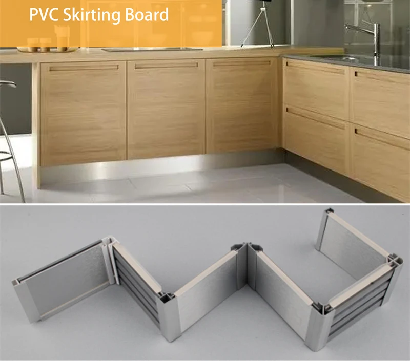 Kitchen Cabinet Pvc Kitchen Plinth Panel Aluminum Plastic Cupboard ...