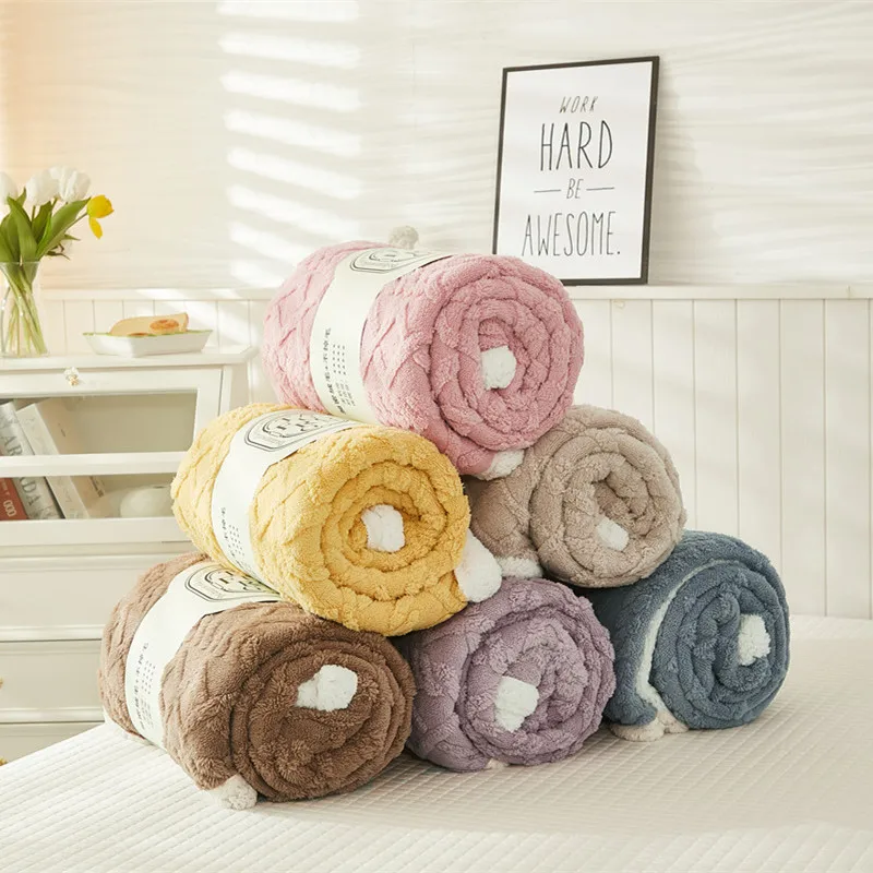 Super Soft Dyed Polar Flannel Fleece Modern Solid Color Design 100 ...