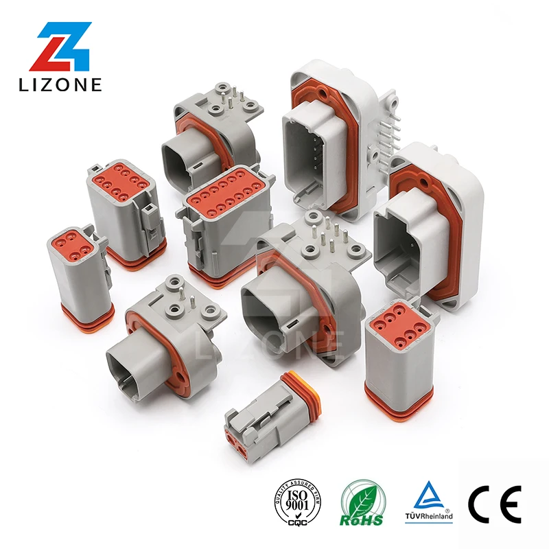 Wholesale DT06-2S to DT06-12S Waterproof Automotive Connectors