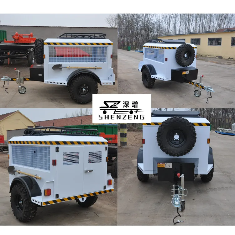 Box Cage Utility Trailer - Small, Versatile, and Durable