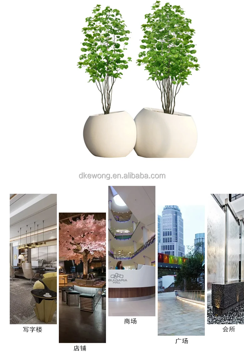 Huge Flower/tree Pot H117 - Artistic Outdoor Decorative Planter