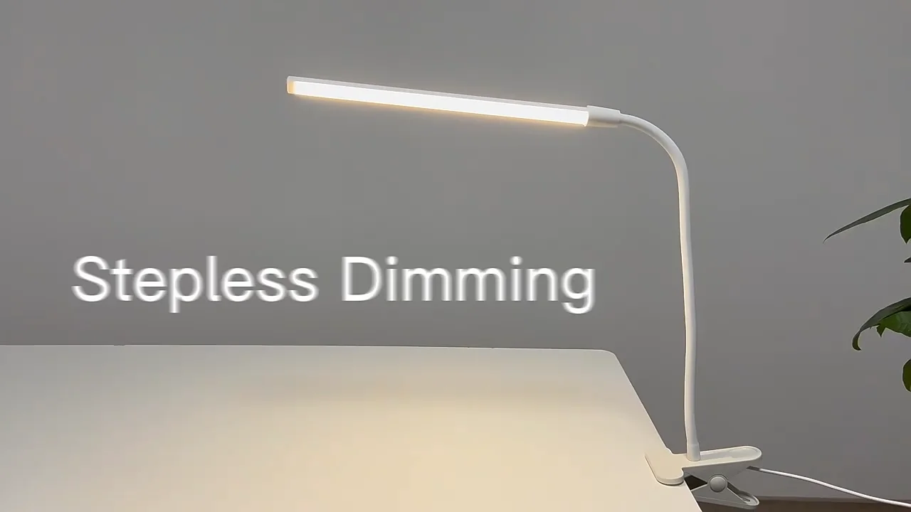 Clamp Desk Lamp Swing Arm Cilp Lamp Tischlampe Flexible Gooseneck Table ...