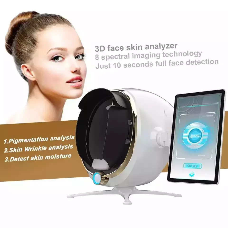 Water Skin Test Analyzer Skin Analyzer Machine Facial Pigmentacion ...