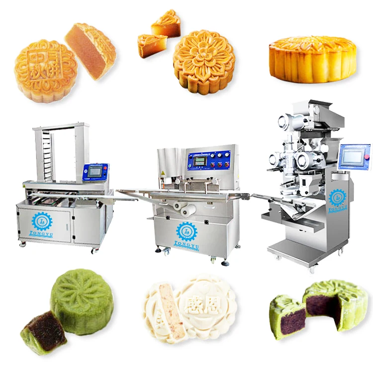 High Speed Maamoul Machine Mooncake Forming Maker Moon Cake Making ...