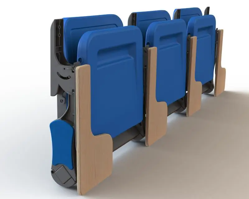 Outdoor Sport Plastic Used Stadium Seats for Gym Chair BLM-6200