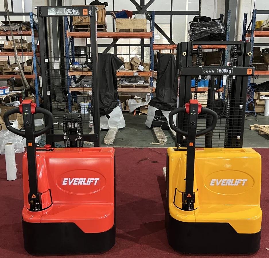 Everlift Fully Electric Walkie Stacker 1200kg 1500kg 3m 3.5m - Buy ...