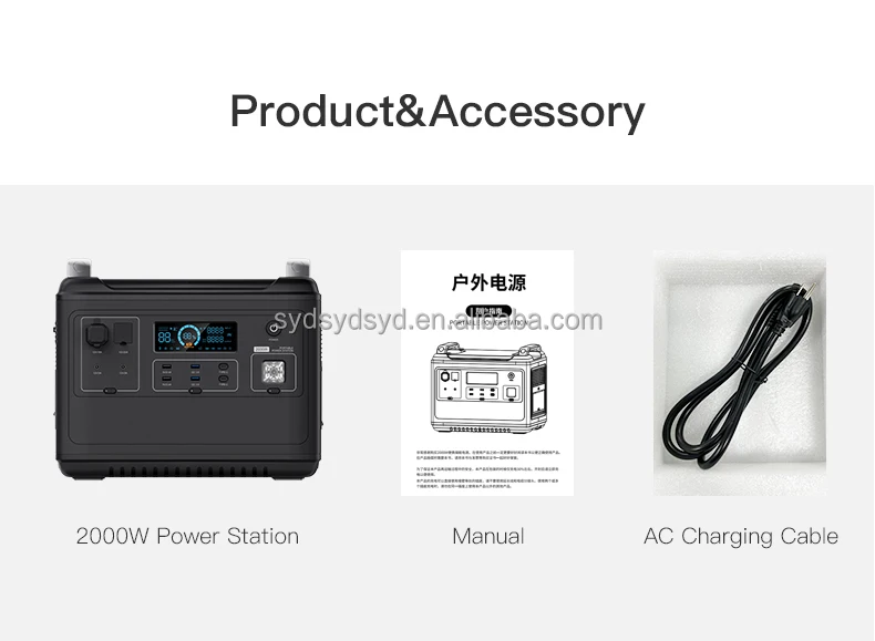 Lithium Ion Batteries Lifepo4 Battery 2000w Max Output 2048wh Large ...