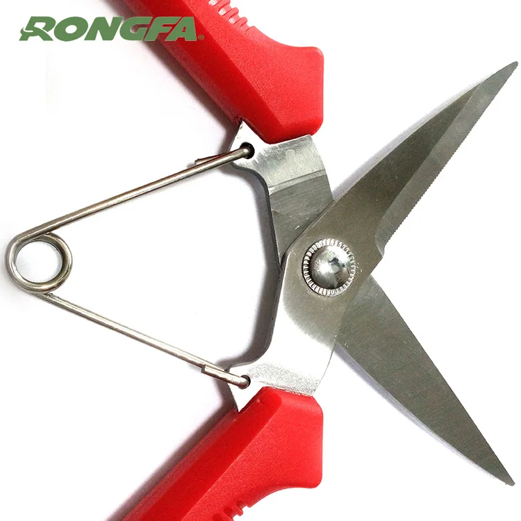 Garden Use Plants Cutter Hand Pruner Stainless Pruning Shears - RONGFA