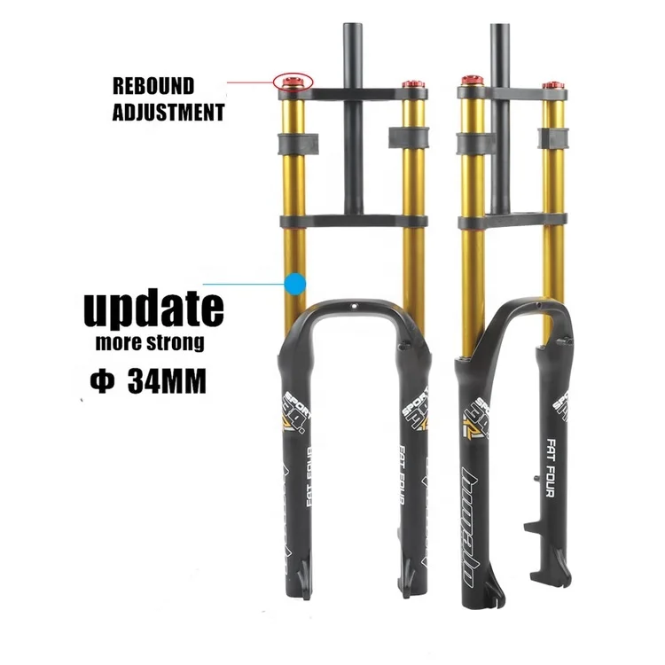 HIMALO Fat Bike Fork - Durable 26''*4.0'' Suspension Fork