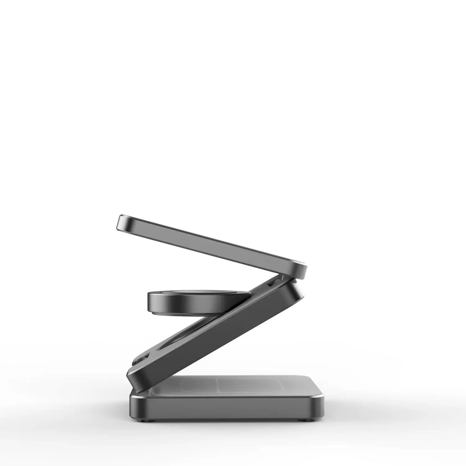 Magnetic Foldable Wireless Charger 3 In 1 Foldable For Apple For Iphone ...