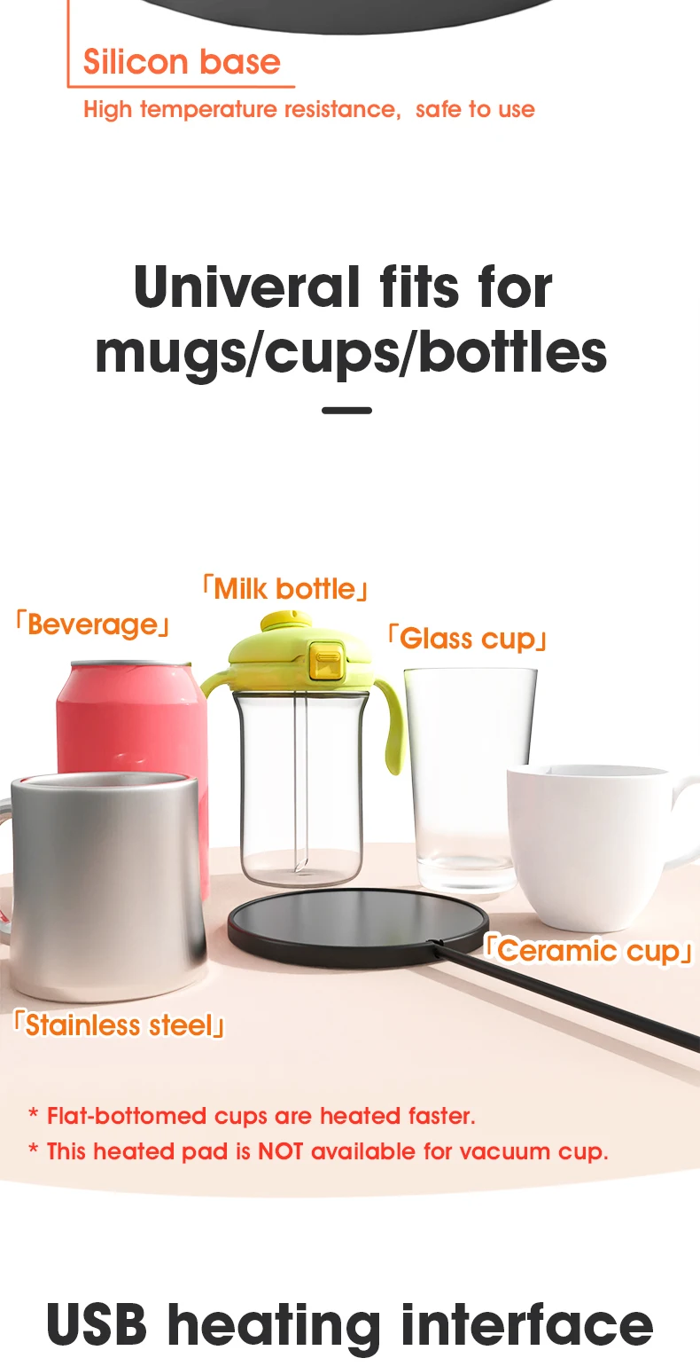 USB Coffee Mug Heaters - Keep Your Drink Warm Anywhere