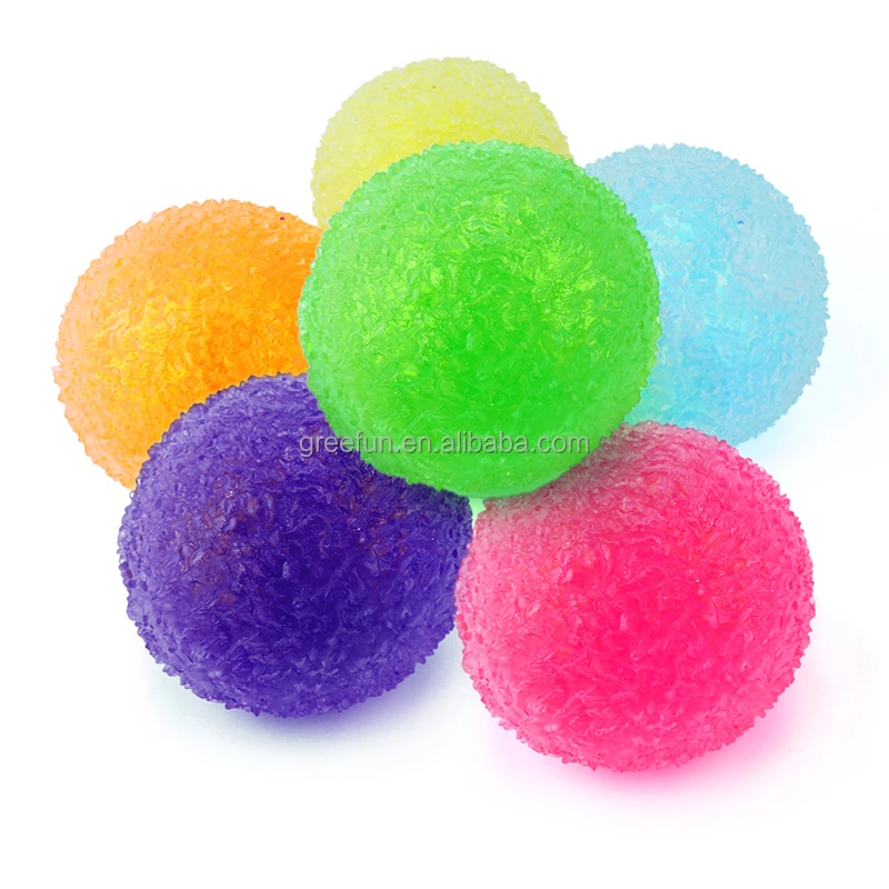 2022 New Crystal Stress Ball Fidget Glitter Ball Super Soft Sensory ...