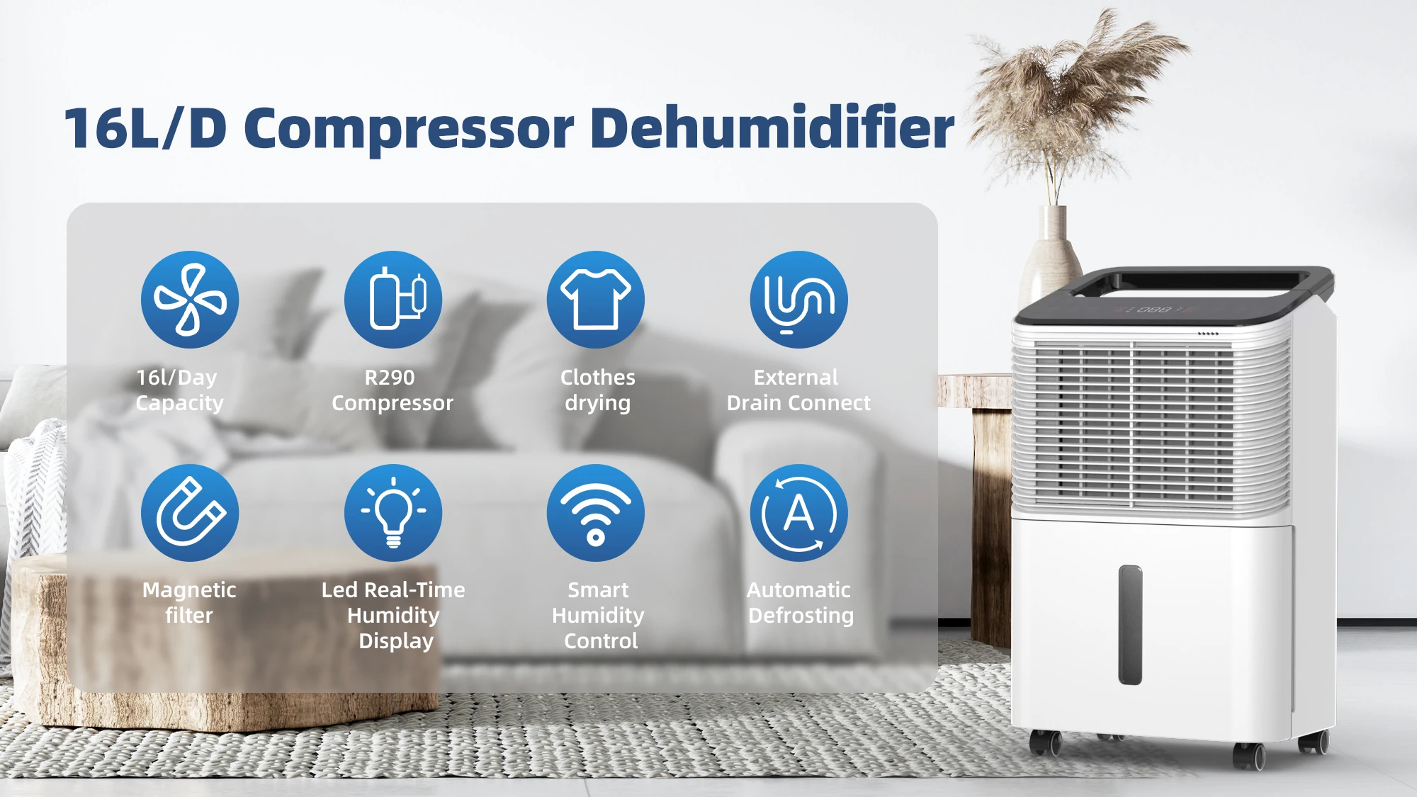 CB CE KC R290 Compressor Electric Basement Whole House Air Drying Lgr ...