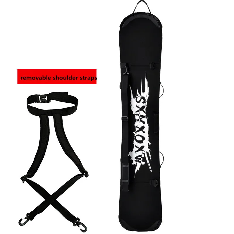 Adjustable Rubber Soft Protection Board Sleeve Snowboard Cover Case Bag ...