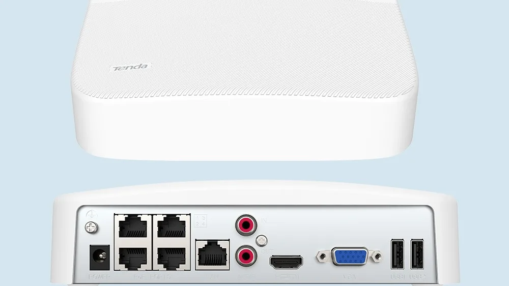 Tenda 16 Channel 16ch Nvr 4k Cctv Remote Network Video Recorder For ...