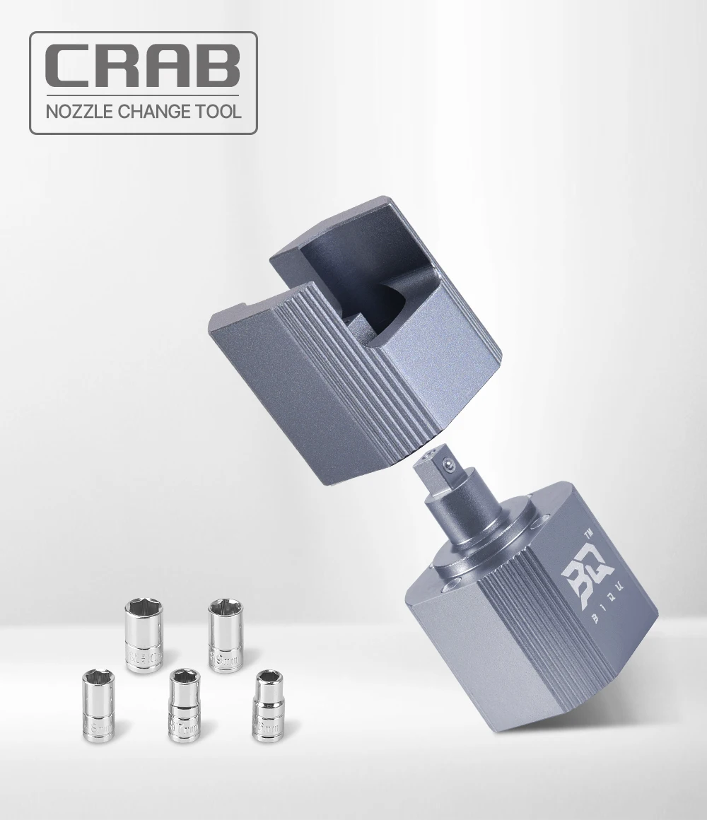 Biqu Quick Change Convertor Adapter 6-10mm 3d Printer Parts Crab Nozzle ...