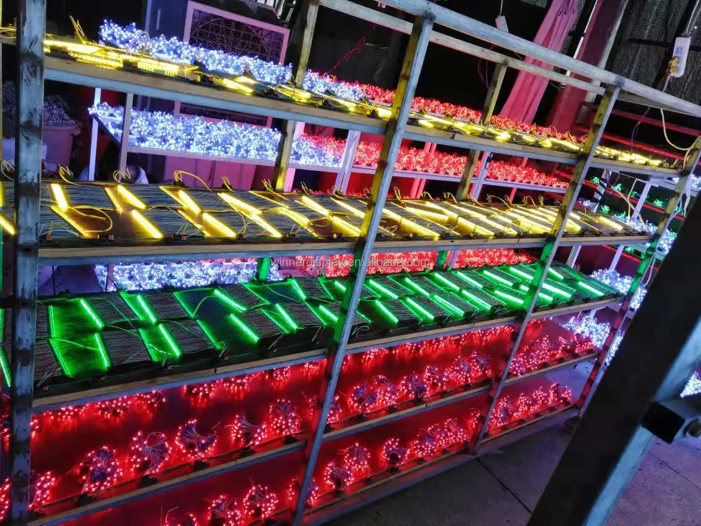 12v Led Pixel Light String - Red, Yellow, Blue, Green - Oem | Wholesale