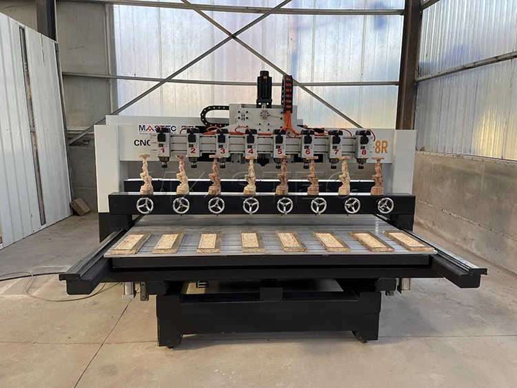 Woodcnc 3D 4 Axis Router - High Productivity & Versatility