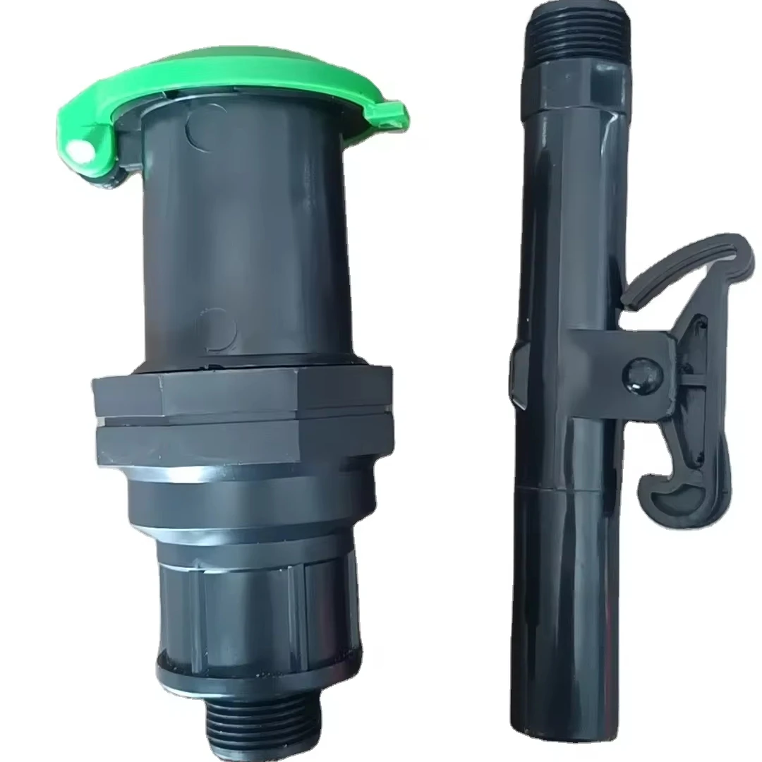 Plastic Quick Coupling Valve Male Screw Thread Connect Sprinkler Grass ...