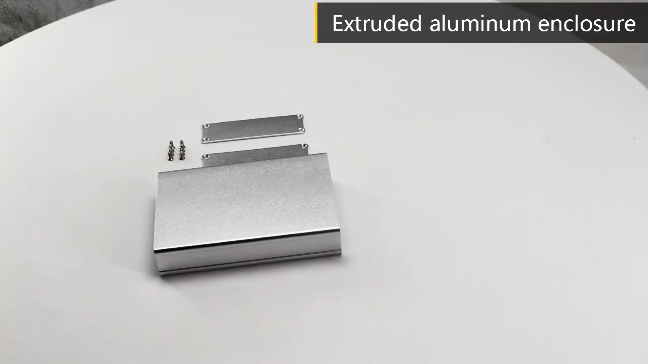 Hongfa Oem Fabrication Aluminium Pcb Box Extruded Electronic Case ...