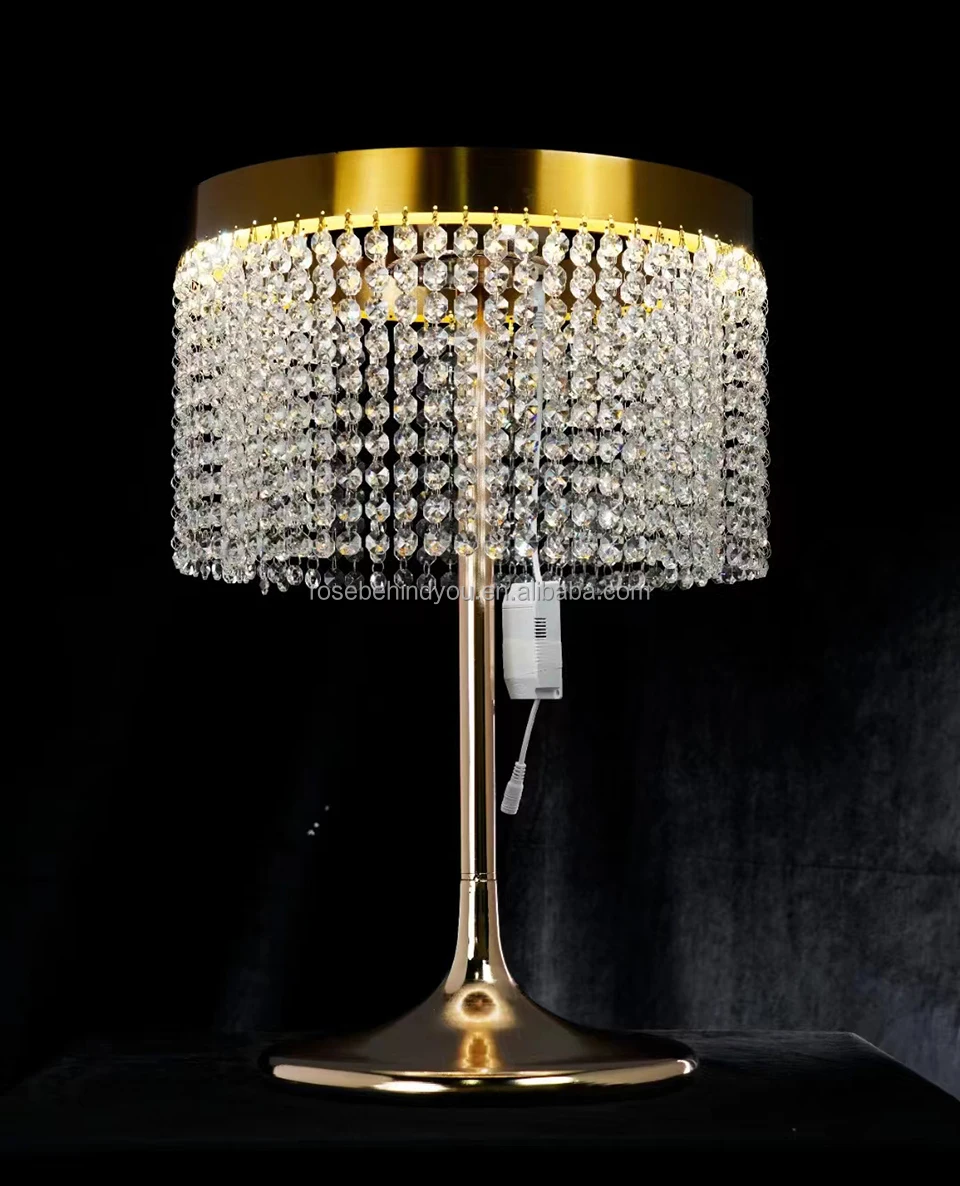2024 New Modern Gold Centerpieces Pour Table De Mariage Luxury ...