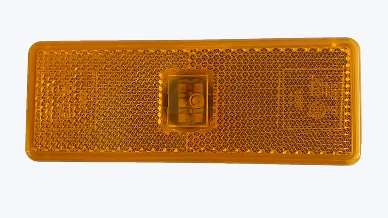 Led Side Marker Lights Amber Reflector For Mercedes Benz Actros Atego ...