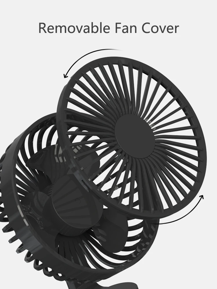 Custom Usb Mini Clip Fan Rechargeable Portable Usb Fan - Buy Mini Clip ...