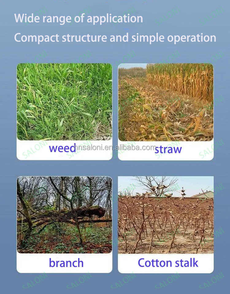 Tractor Excavator Rotary Flail Mower With Side Shaft /3-point Flail ...