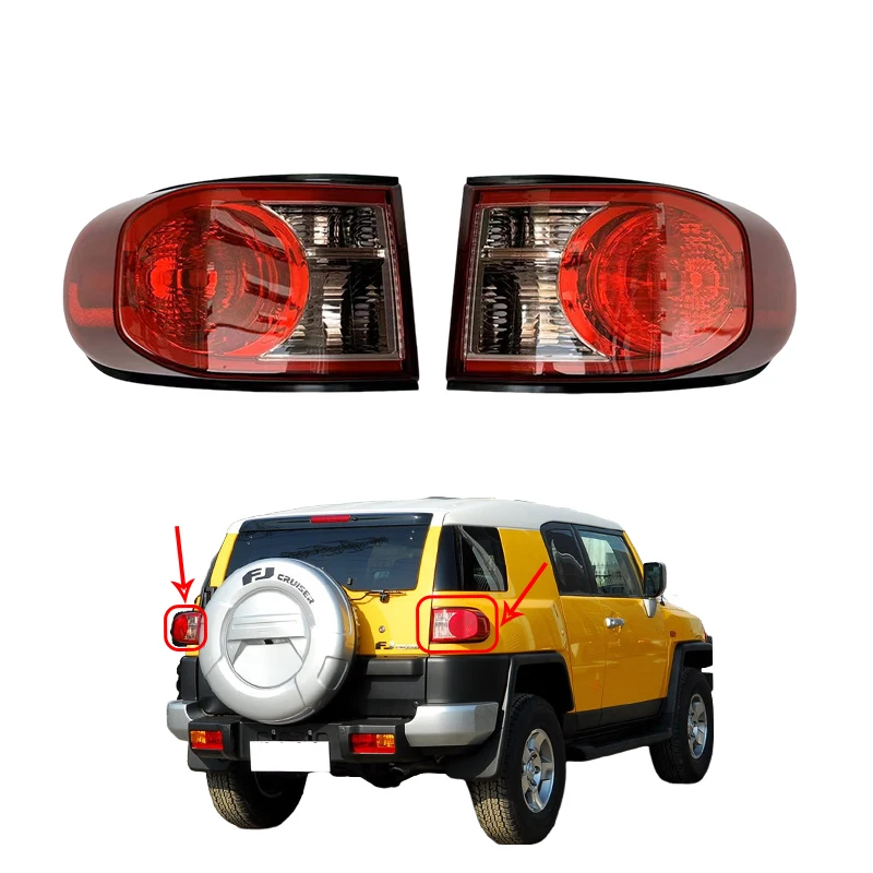 Auto Parts Led Rear Bumper Tail Fog Lamp Turn Signal Brake Reverse ...