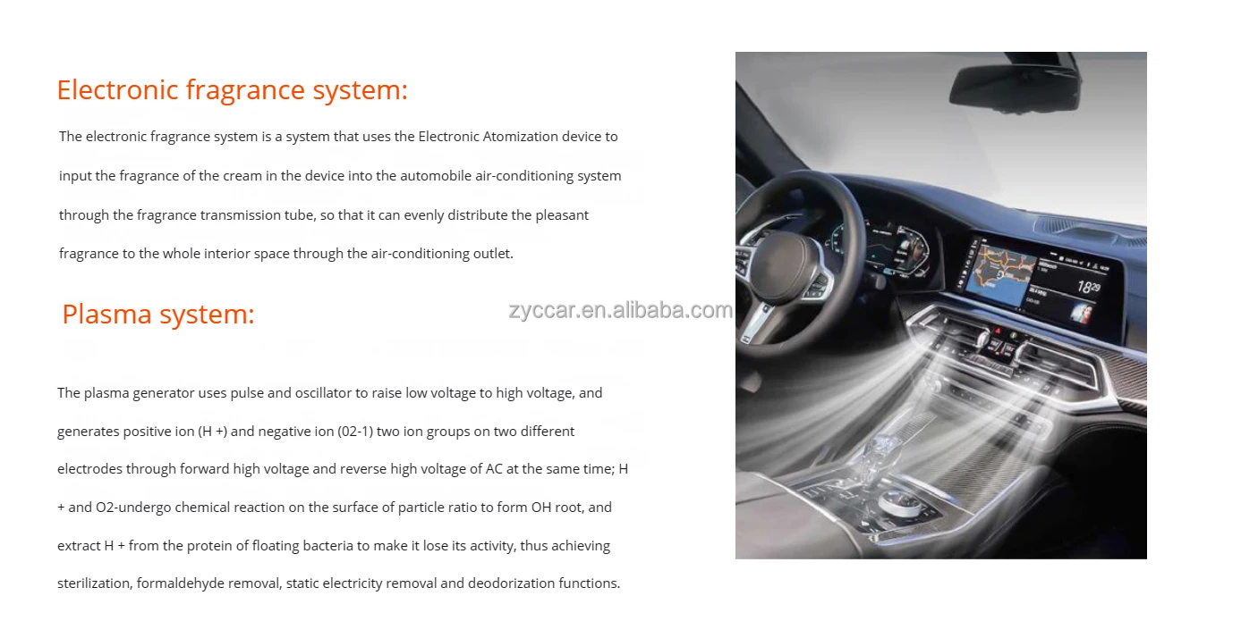 Car on-Board Fragrance System for BMW - Aromatherapy