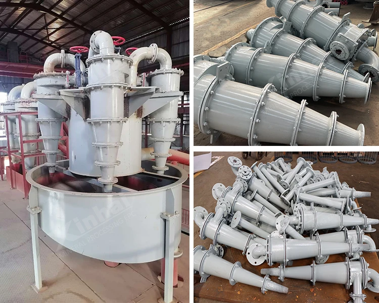 High Efficient Hydrocyclone Design - Xinhai Cyclone Equipment